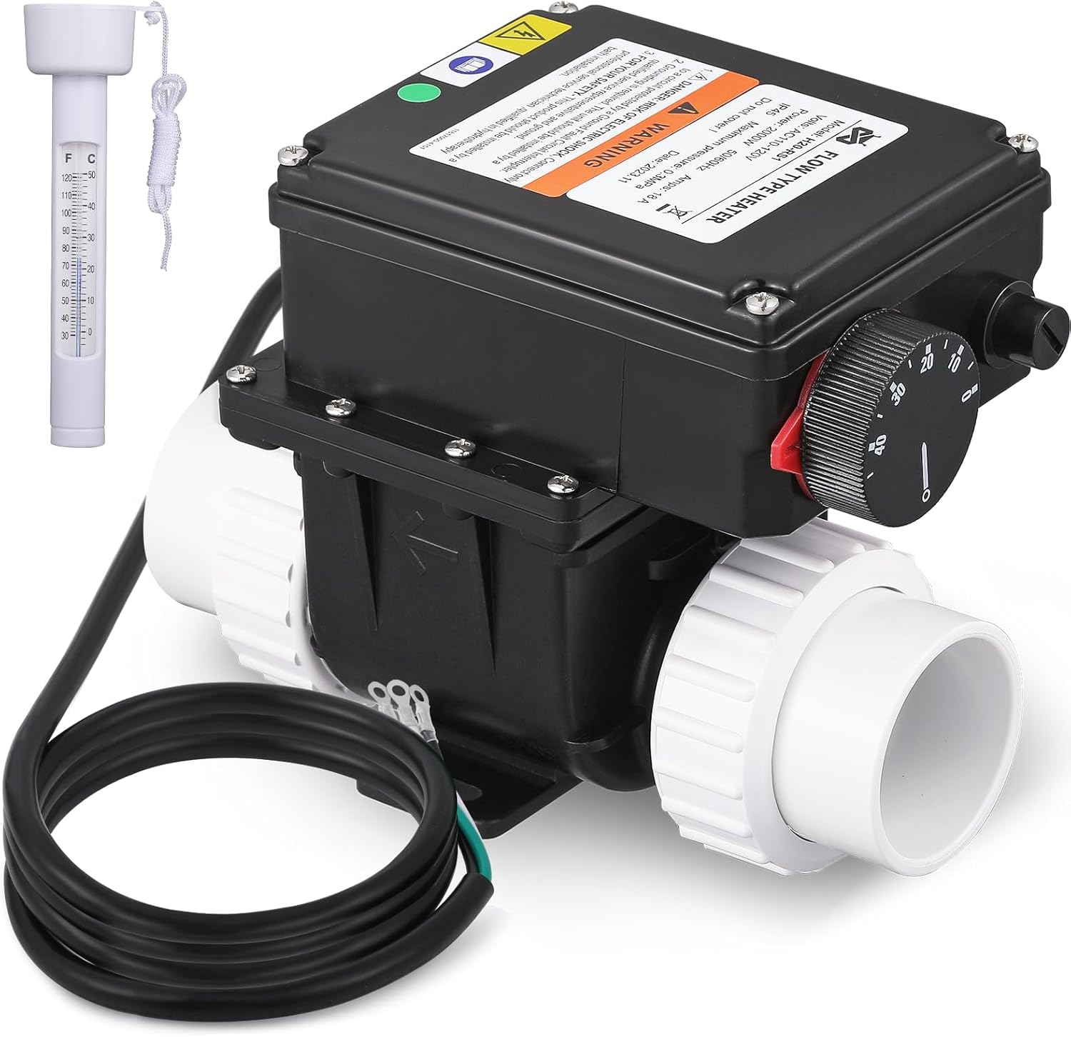 Amazon.com : Mxmoonant Hot Tub Thermostat, 2KW 110V Spa Bathtub Heater ...