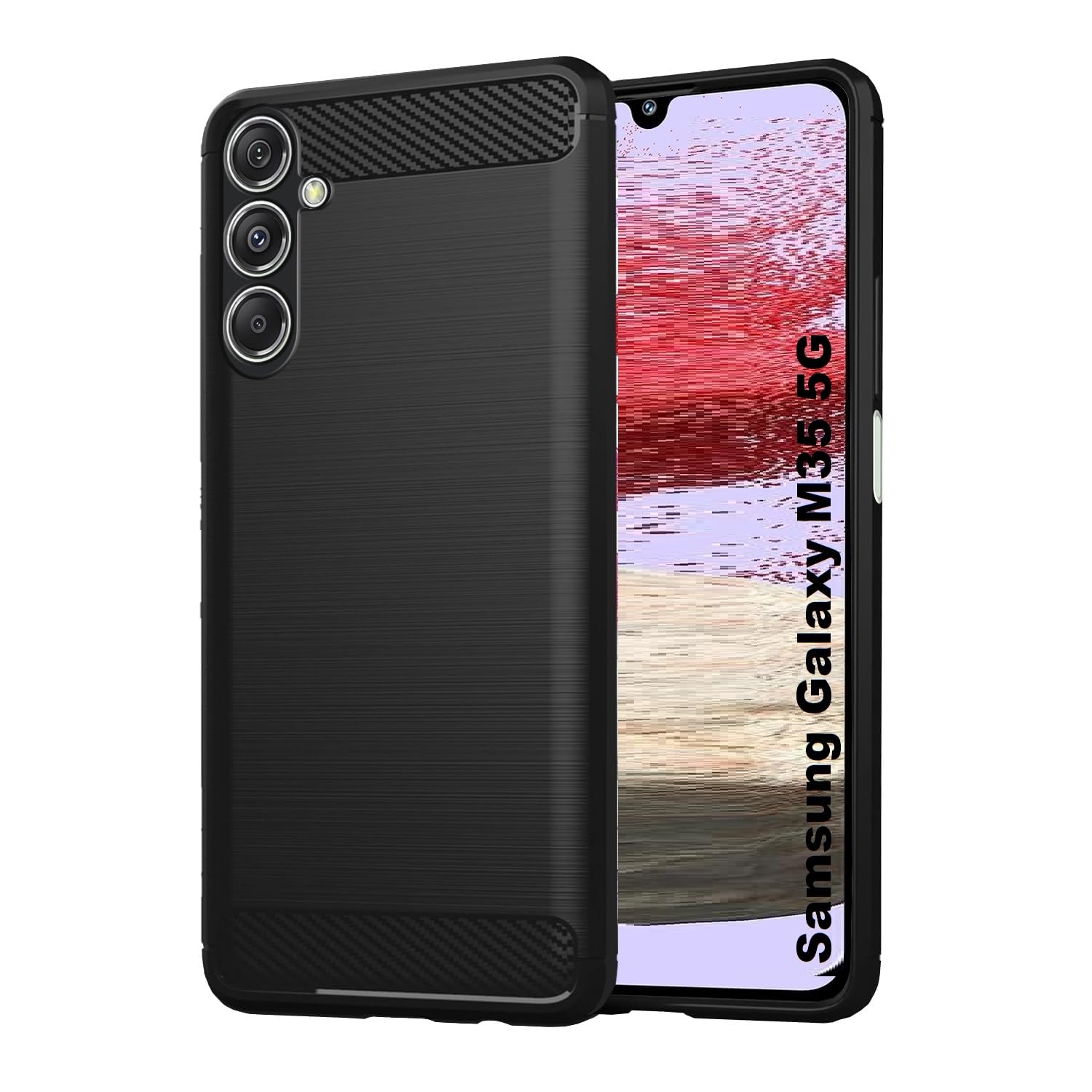 AARALHUB Samsung Galaxy M35 5G Back Cover | Dual Protection Case | Back ...