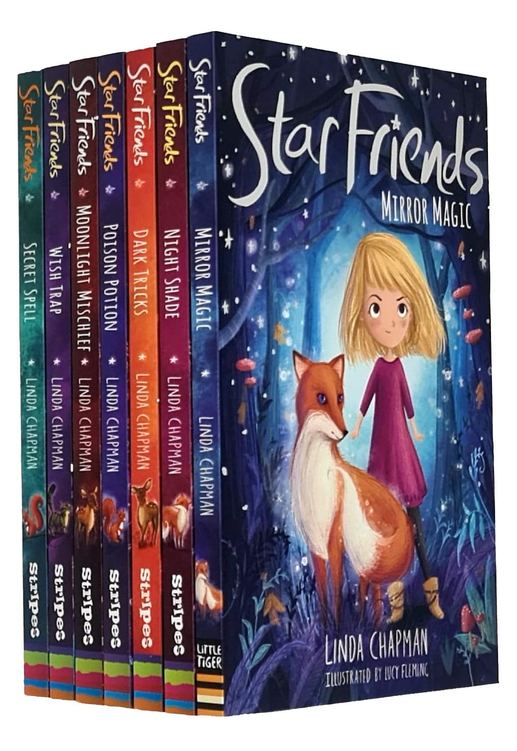 Amazon.co.jp: Linda Chapman Star Friends Series 7 Books Collection Set ...
