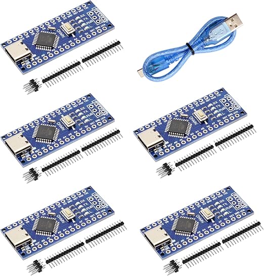 Amazon.com: Nano V3.0 Board with Cable, AYWHP 5PCS Nano Board ...