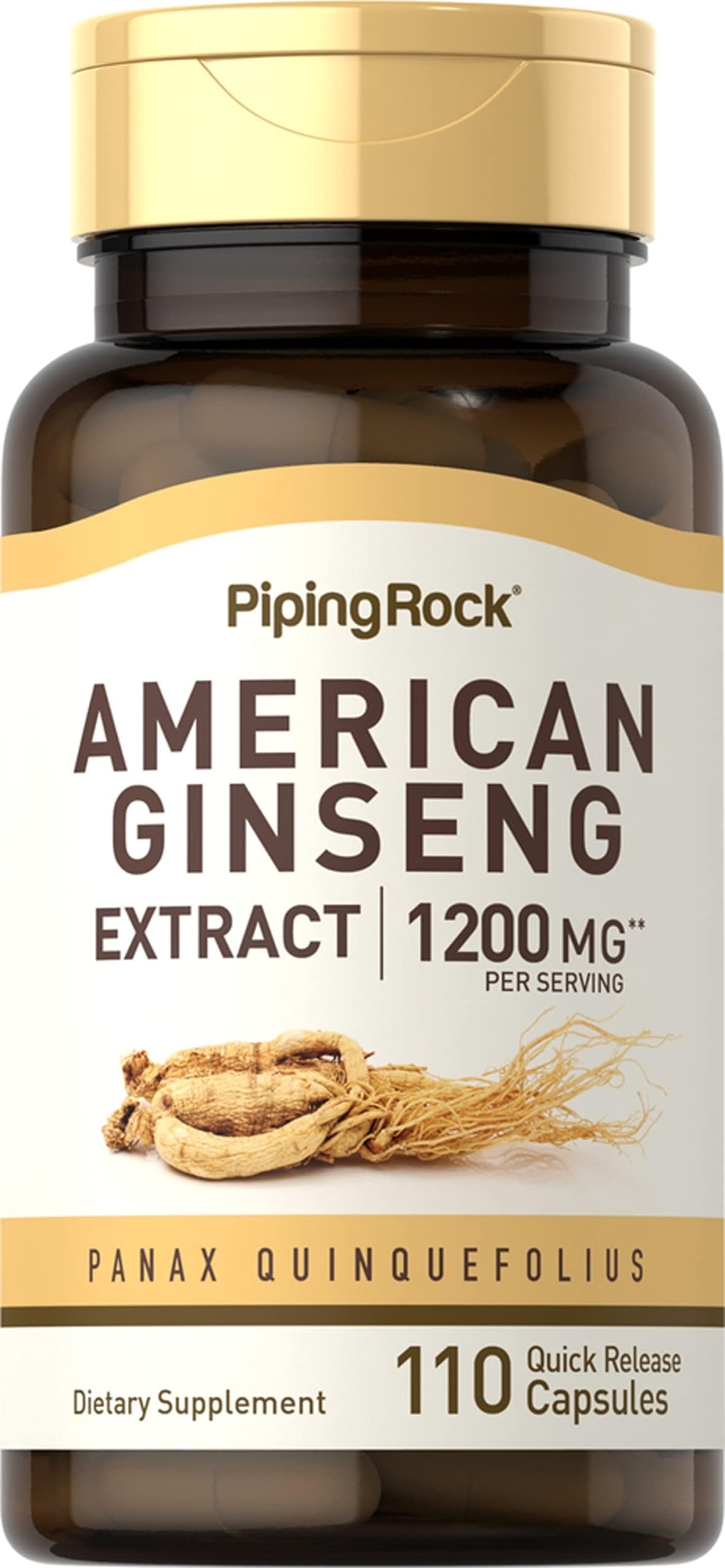 Amazon.com: 100% Pure Wisconsin American Ginseng Capsules - 500mg ...