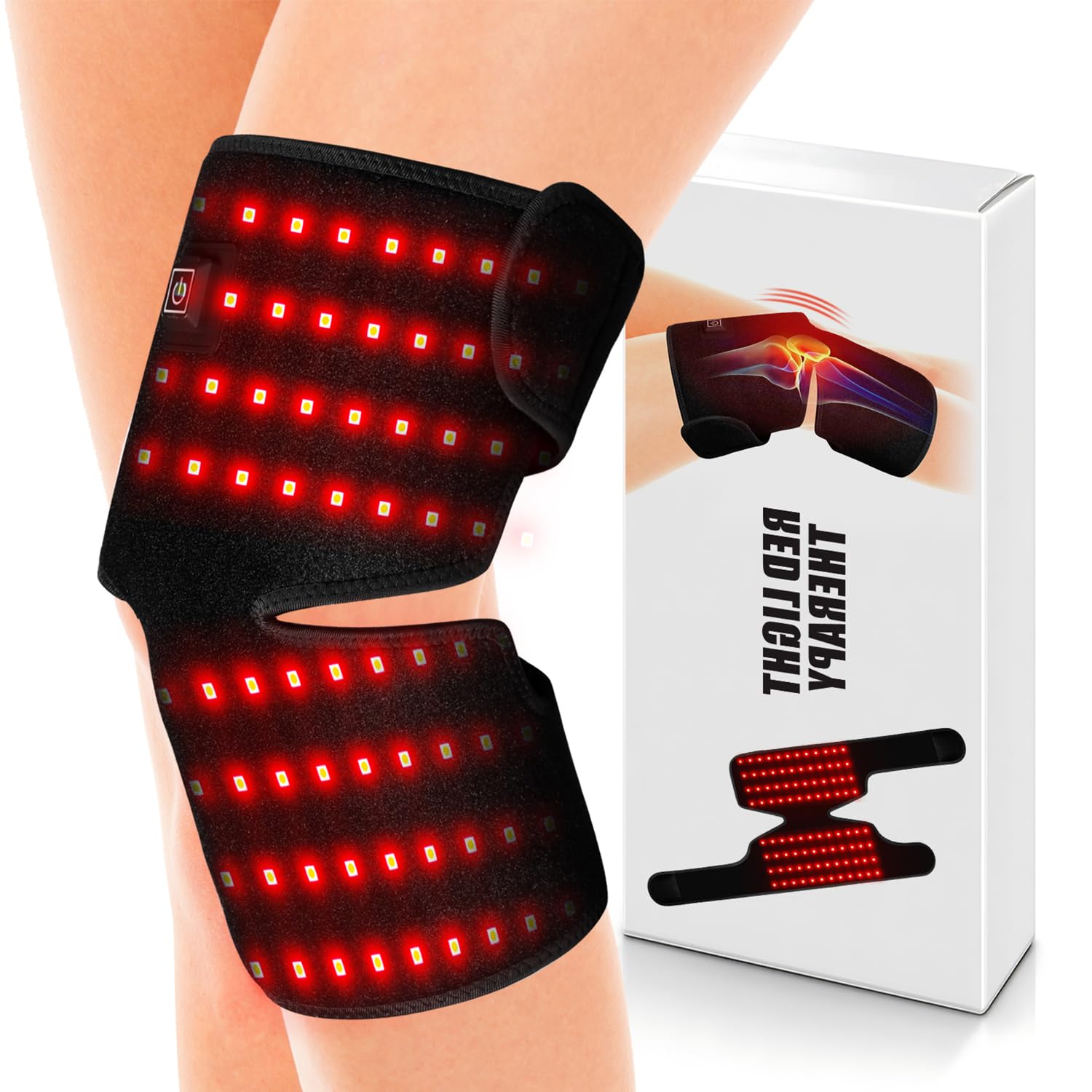 Amazon.com: supersred Infrared Light Therapy for Knee, Red Light ...