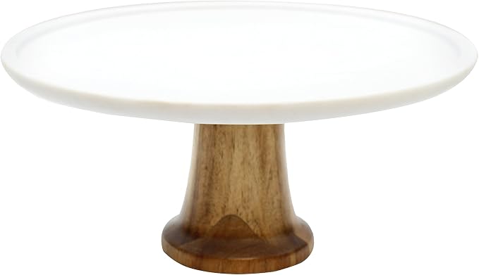 Amazon.com | Tablecraft Elements Collection Cake Stand, 12" x 12" x 5.5 ...