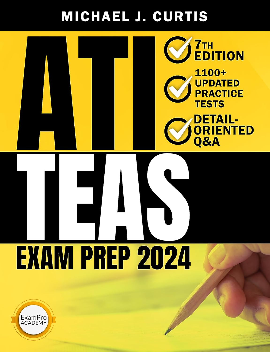 Amazon.co.jp: ATI TEAS Exam Prep 2024: 7th Edition with 1100+ Updated ...