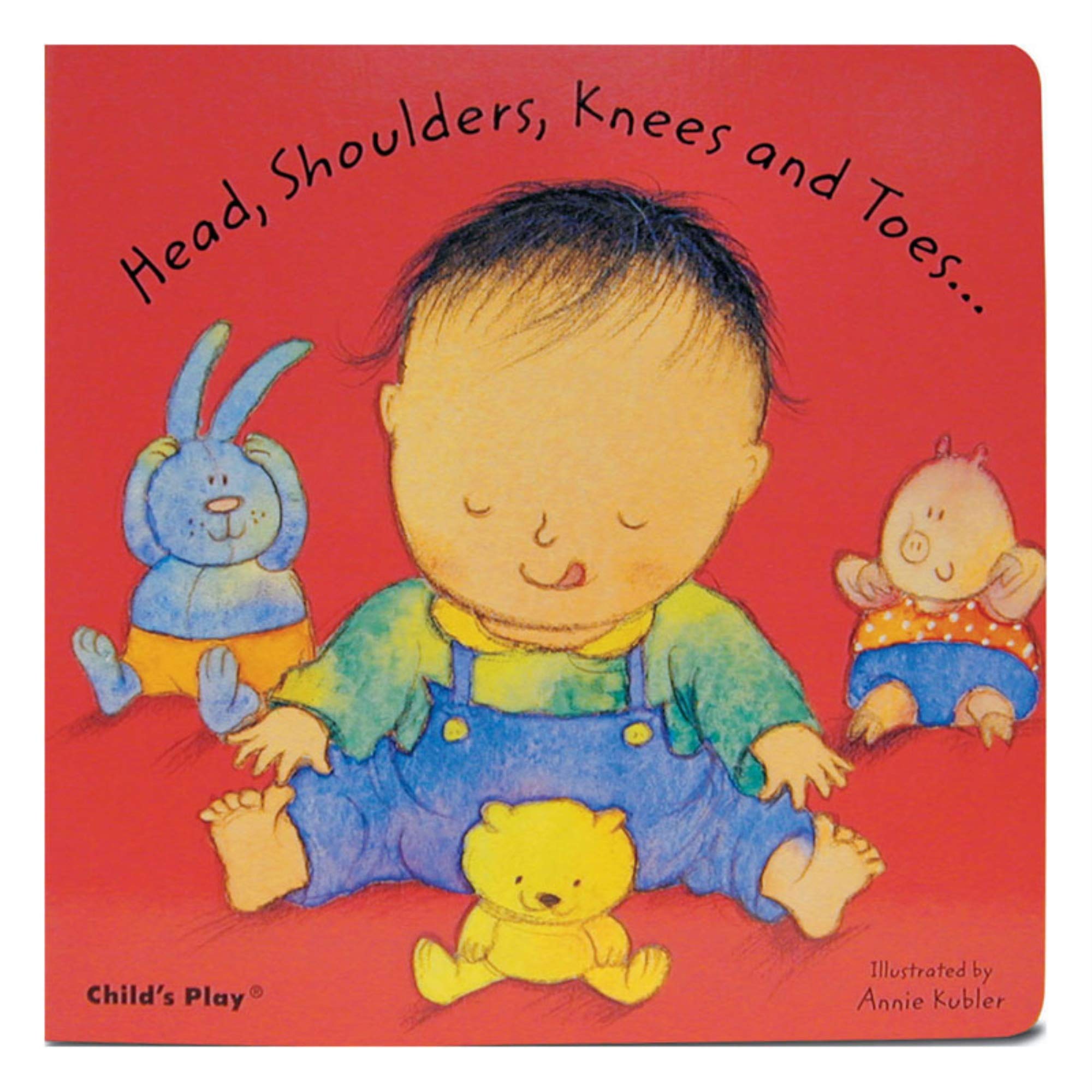 Head, Shoulders, Knees & Toes (Board Book): Annie Kubler: 9780859537285 ...