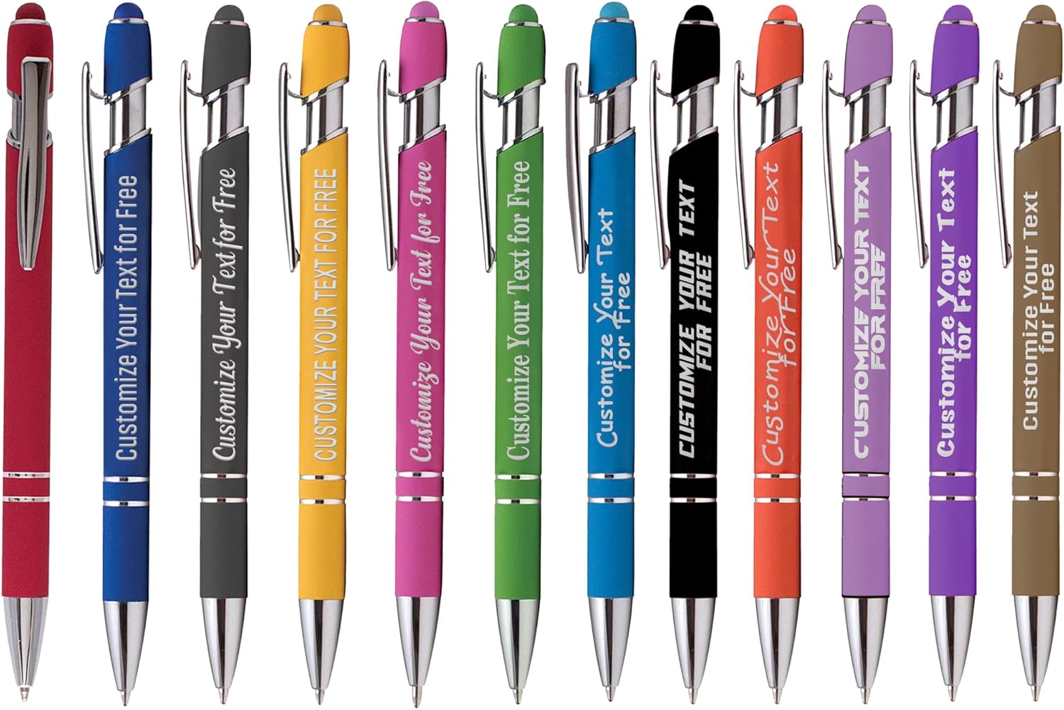Amazon.com : Starlight Stickers Personalized Pens With Your Custom Logo ...
