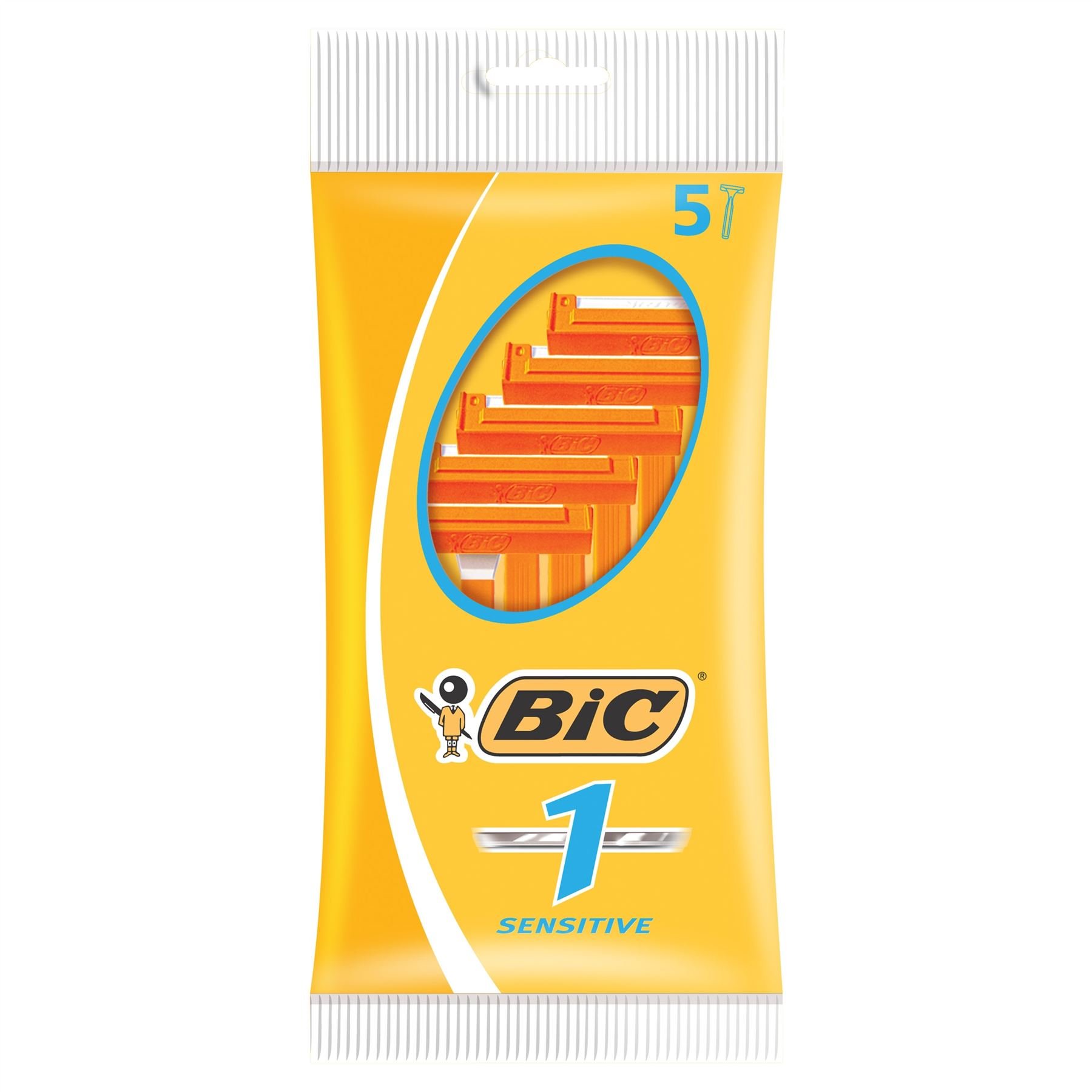 Amazon.com: BIC Classic Disposable Razors for Sensitive Skin (40 x 5 ...