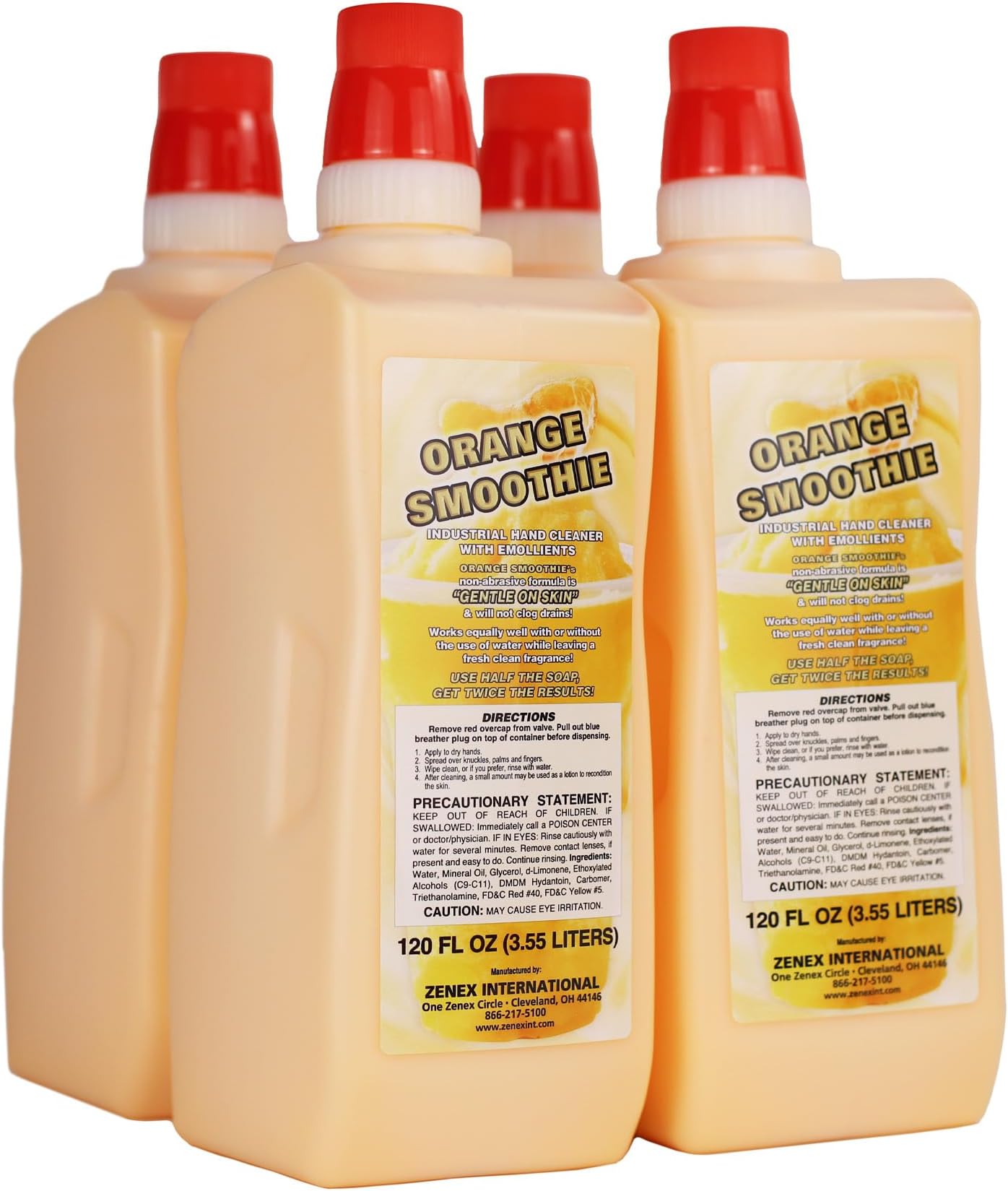 Amazon.com : Zenex Orange Smoothie Hand Soap with Emollients ...