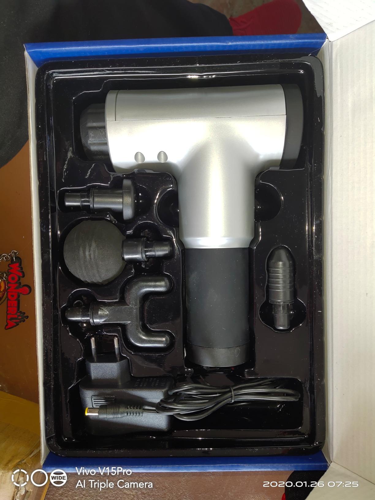 Un-Tech Electric Massager Gun Deep Tissue Percussion Muscle for Pain ...