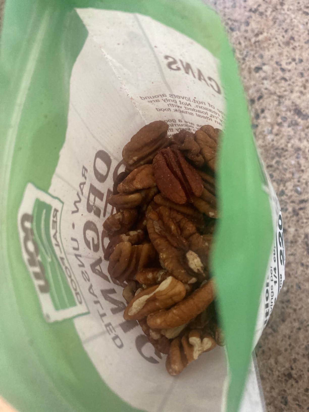 Amazon.com : NOW Real Food, Raw, Unsalted, Organic Pecans, no added ...