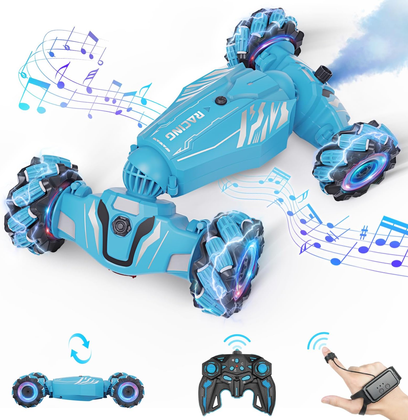 Amazon.com: DDAI RC Cars Gesture Sensing Stunt Car - Best Gifts for ...