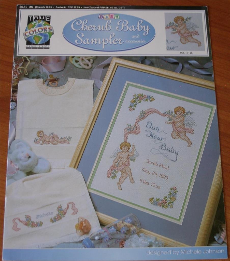 Cherub Baby Sampler (True Colors Cross Stitch BCL-10126): Michelle ...