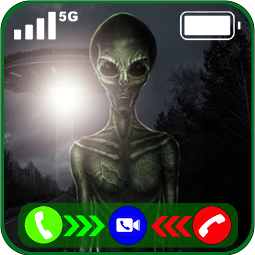 Fake Video Call Alien - Video Game Call Alien Prank & Chats simulator ...