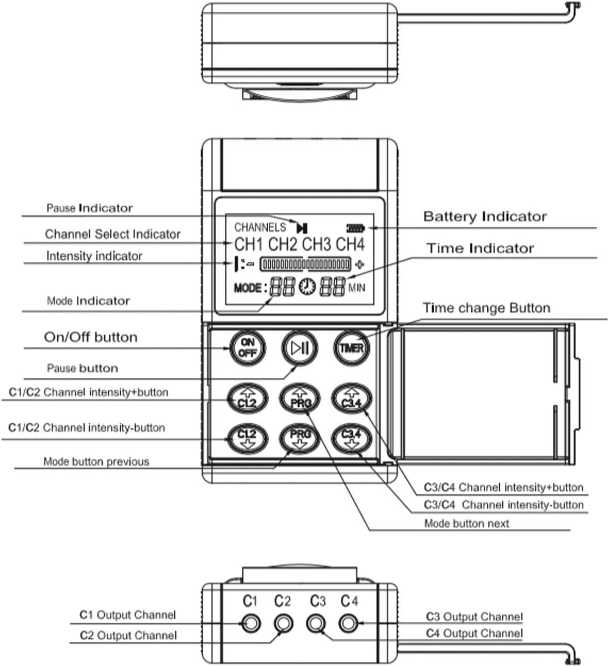 HealthmateForever CT15AB TENS Machine User Manual