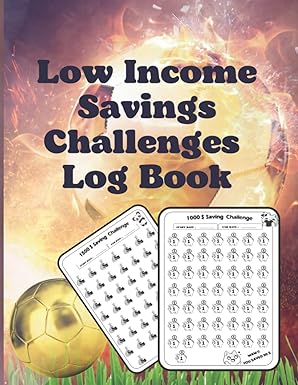 Low Income Savings Challenges Log Book: Savings Book, 50 Savings ...