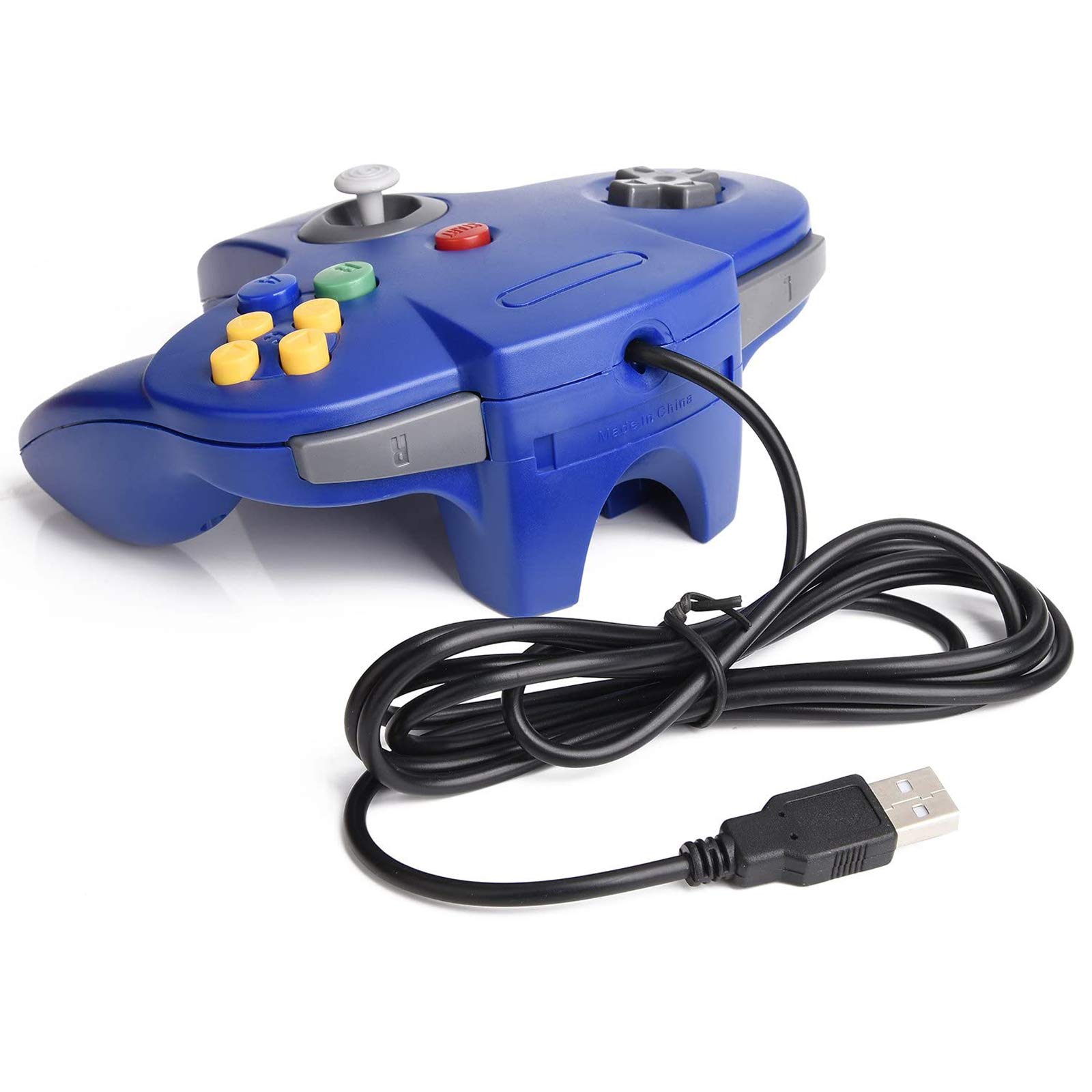 Snapklik.com : 2 Pack Classic N64 Controller, Miadore N64 Wired USB PC ...