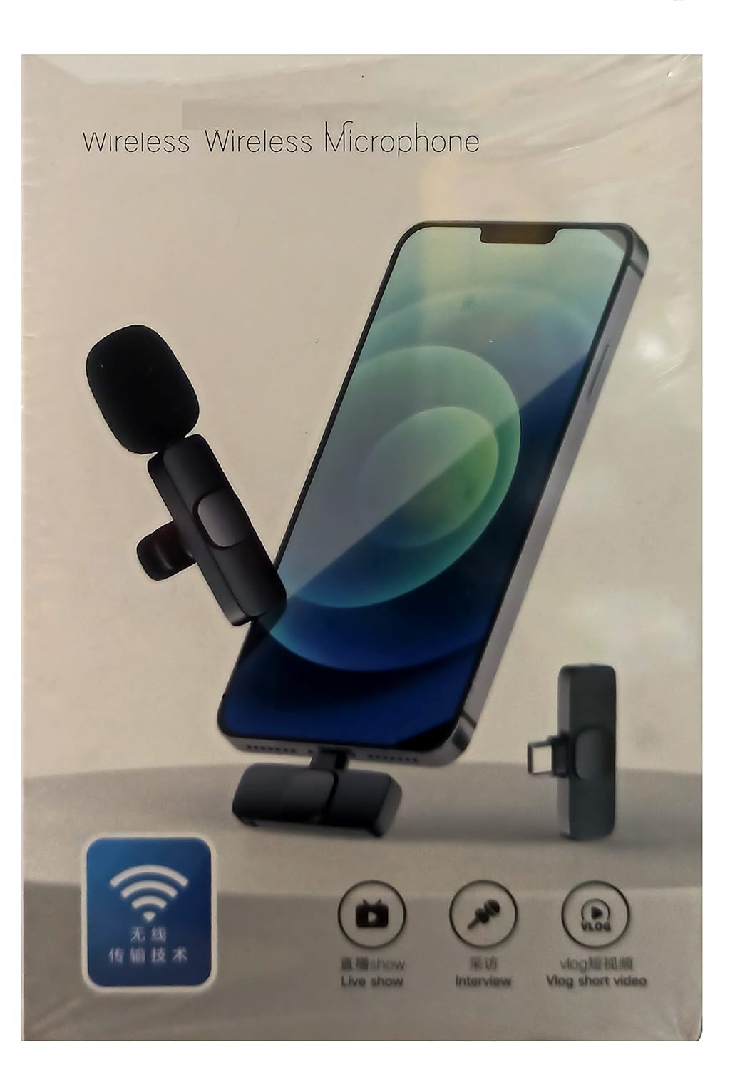 Jasvant Emperor Wireless Coller Mic for Type-C & Android Cell Phone ...