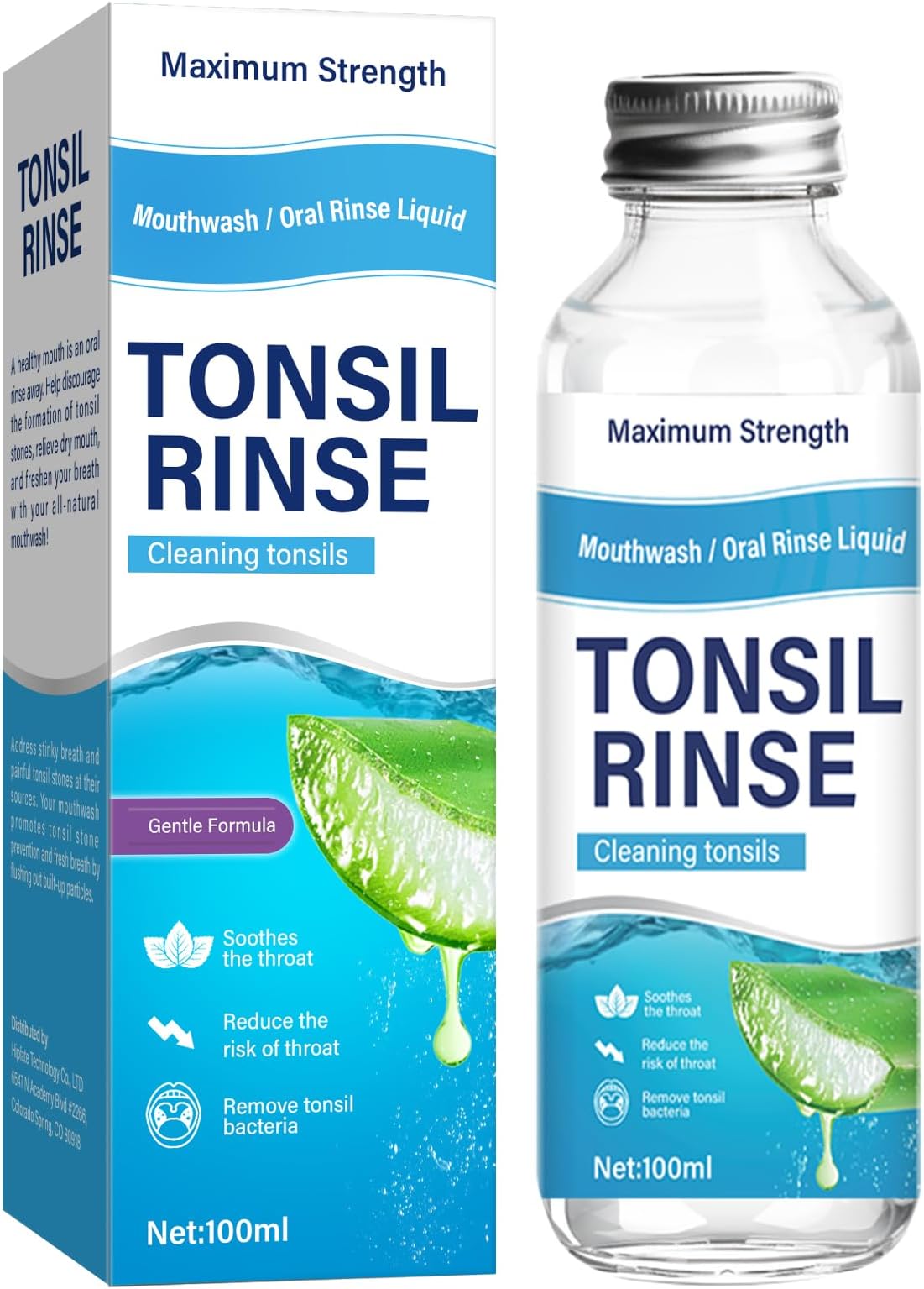 Amazon.com: Tonsil Rinse - Tonsil Stone Remover Mouthwash, Natural ...