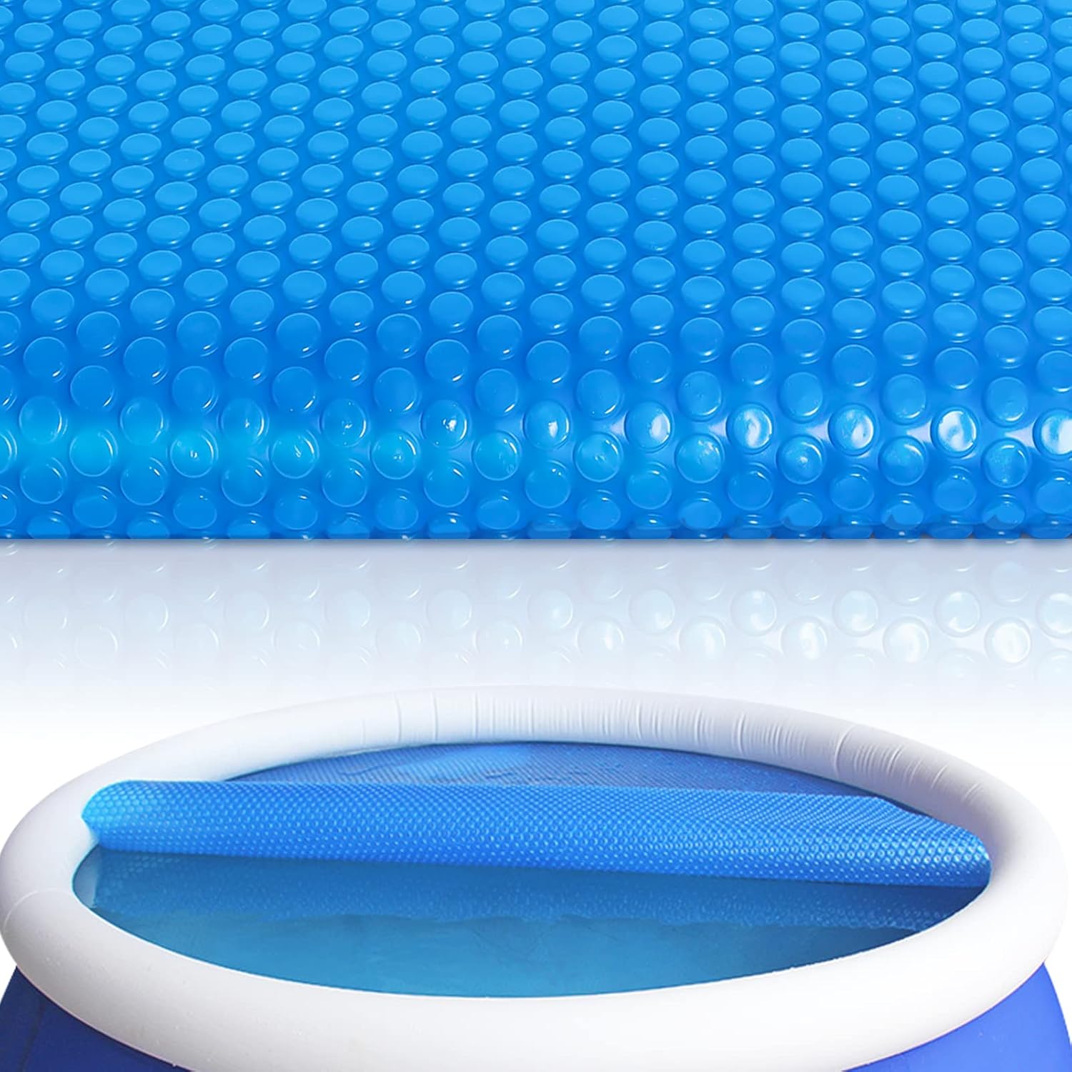 Amazon.com : Solar Pool Cover Hot Tub Bubble Insulating Blanket for ...