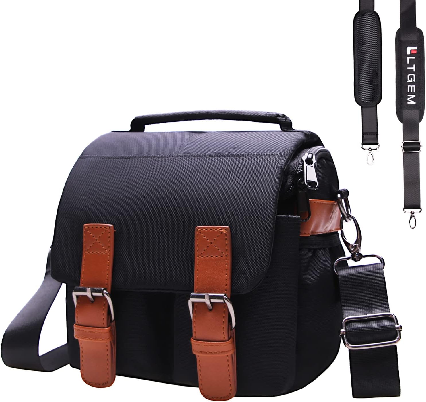 Amazon.com : Qipi Camera Bag - Sling Bag Style Camera Case Backpack ...