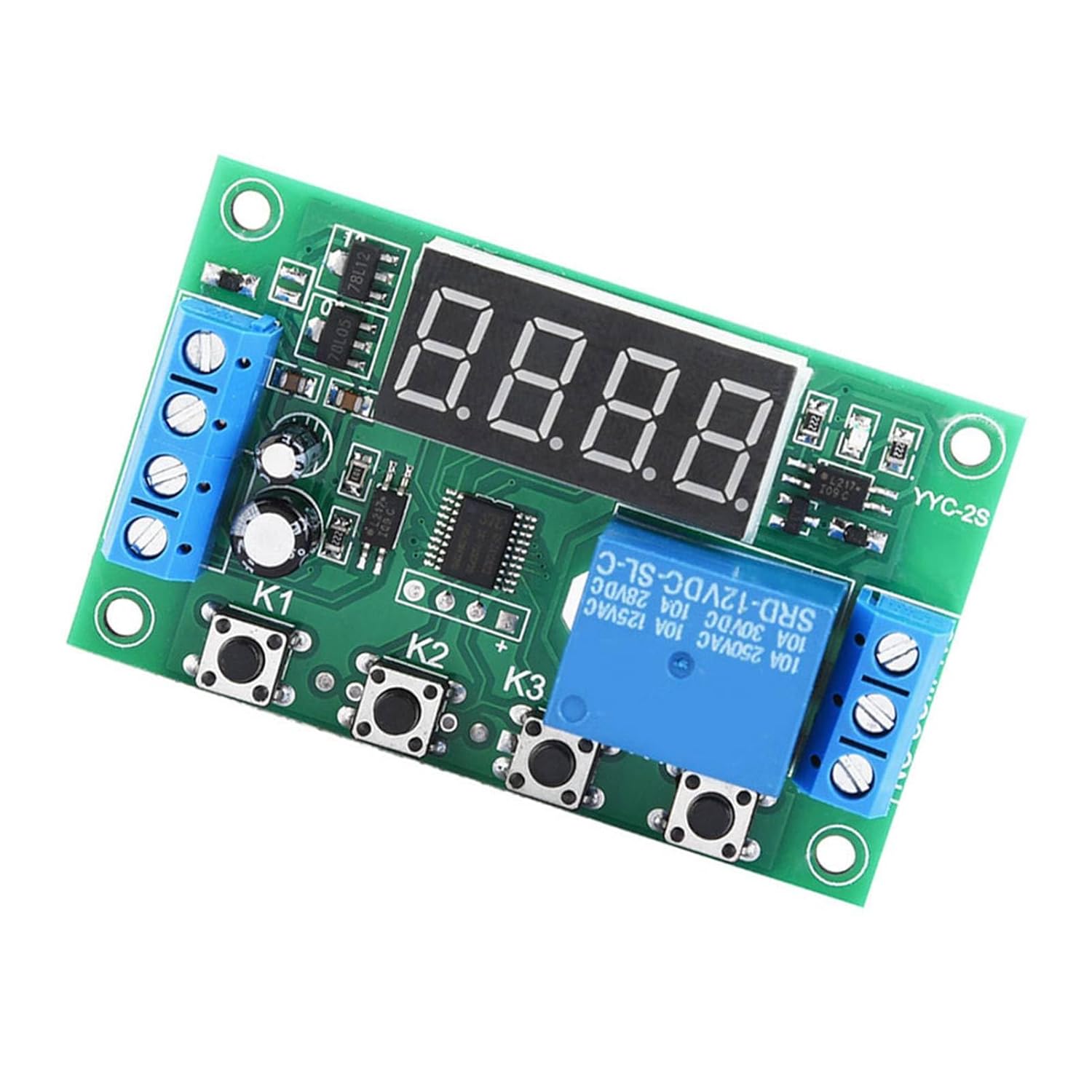 Timer Relay, Low Power Consumption Digital Relay Switch, Automation Control Switch Module ...