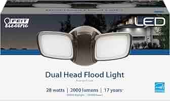 Feit Led Outdoor Floods Feit Electric Smart Outdoor Flood Lights With