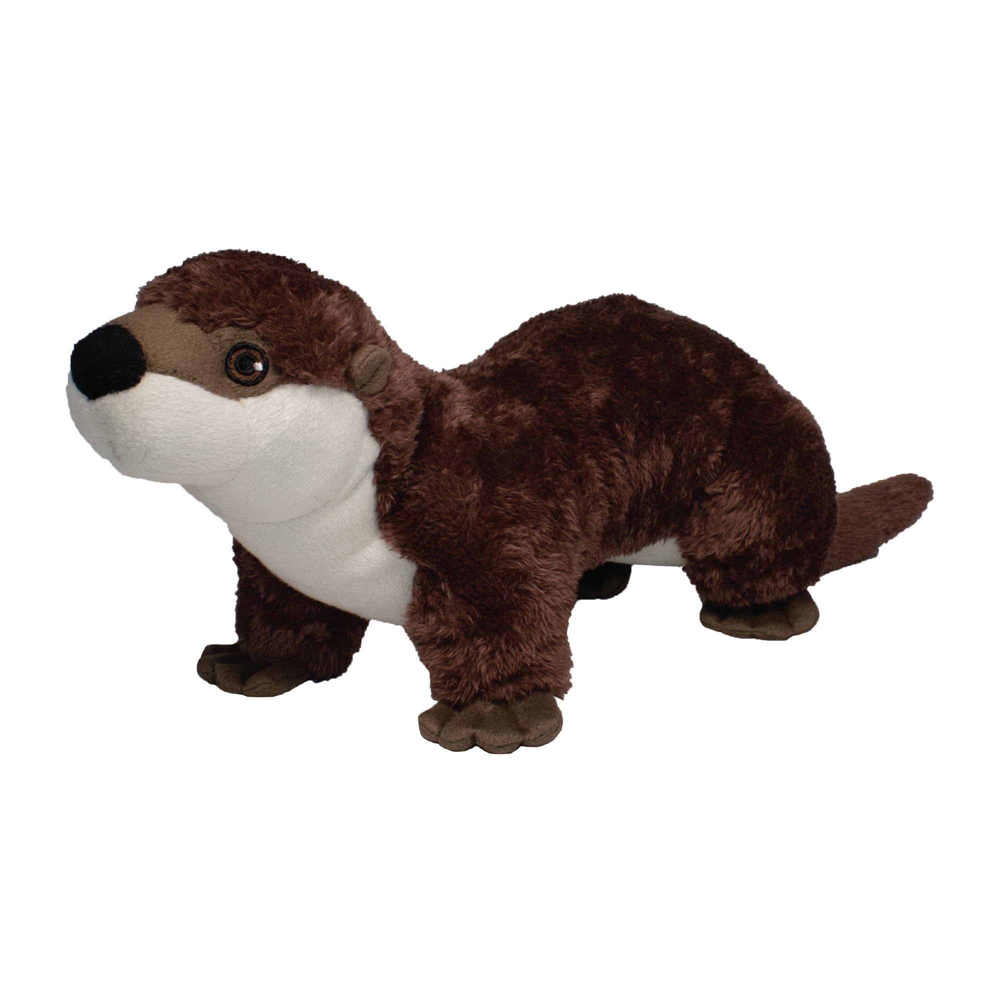 Amazon.com: EcoBuddiez - Otter from Deluxebase. 16 Inch Otter Plush Toy ...