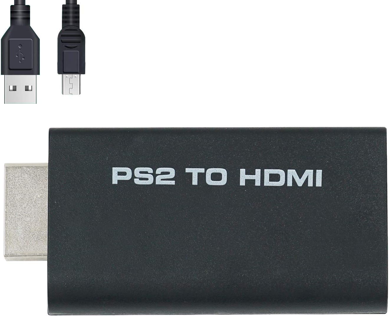 Wigearss HDMI Adapter Compatible with PS2 Converter Video AV Adapter ...