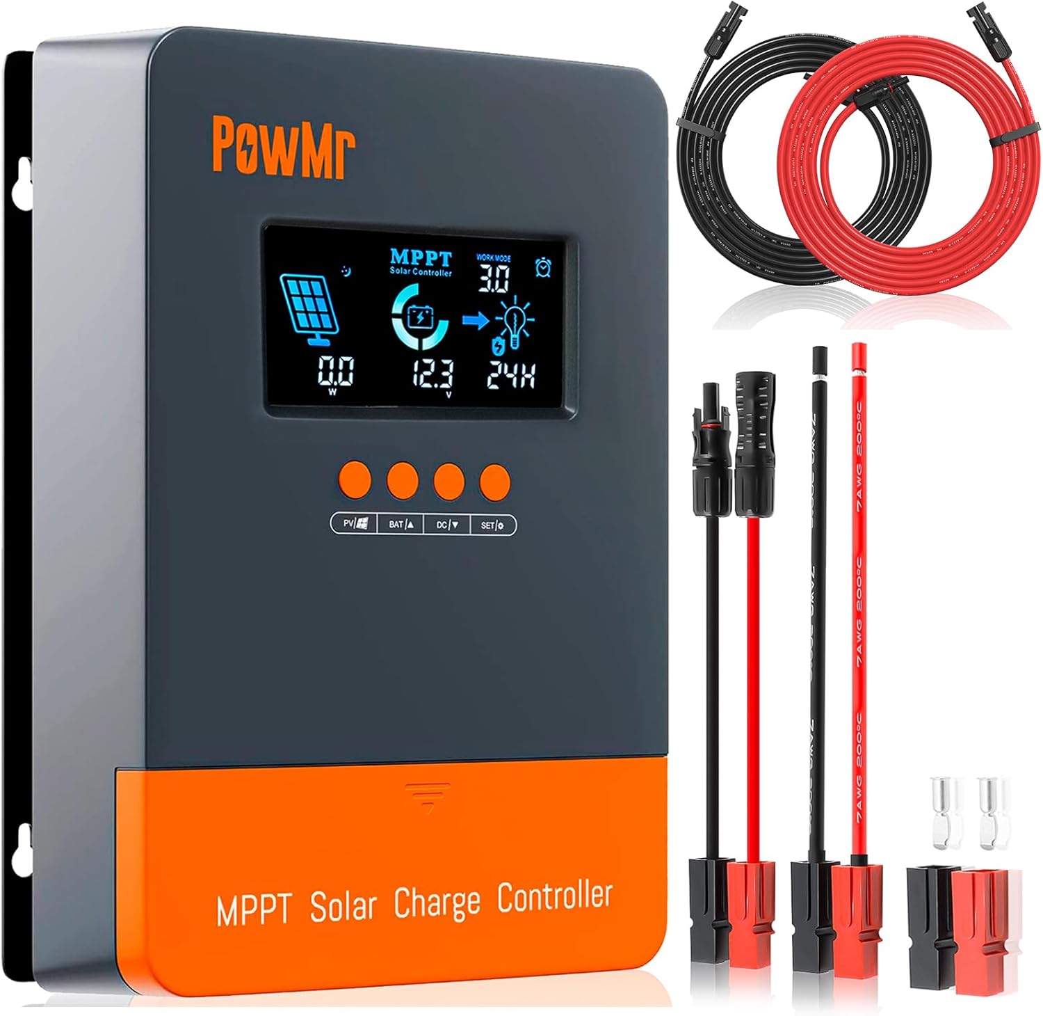 Amazon.com : 60amp MPPT Charge Controller 12V 24V 36V 48V Auto, Solar ...