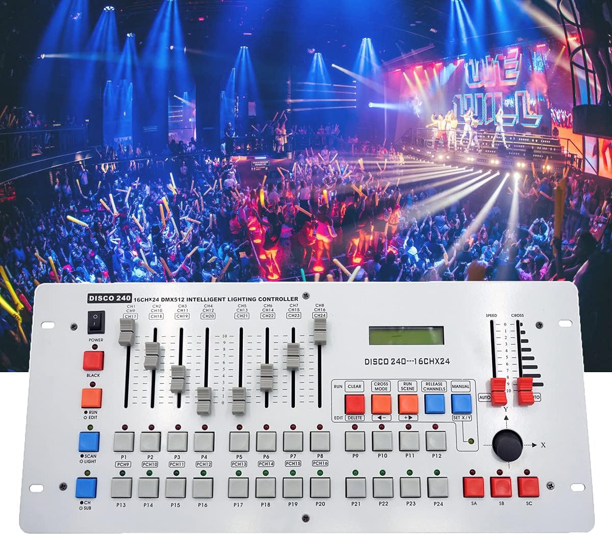 Amazon.com: DMX Controller, DMX Console,240 Channels DMX 512 DJ DMX ...