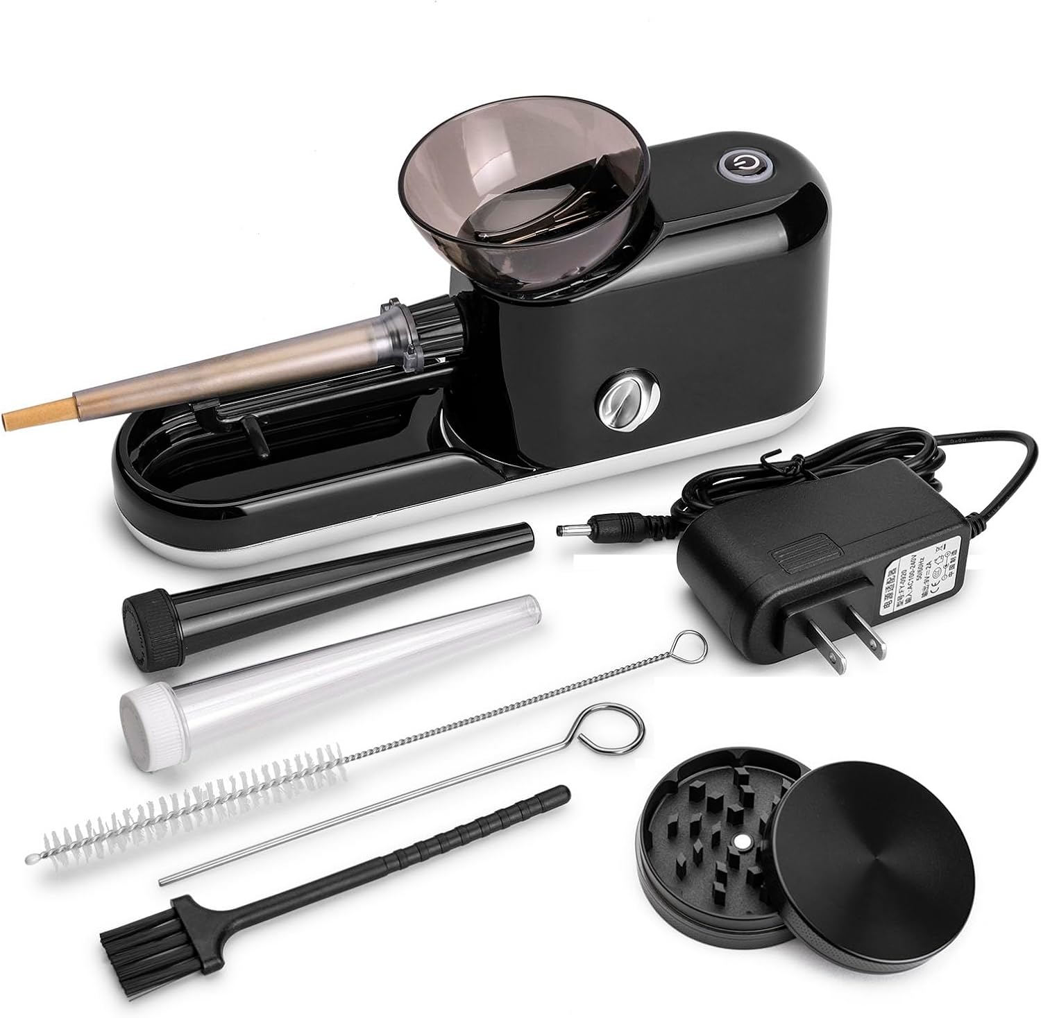 Amazon.com: Free Boy Upgraded Electric Cones Rolling Machine Automatic ...