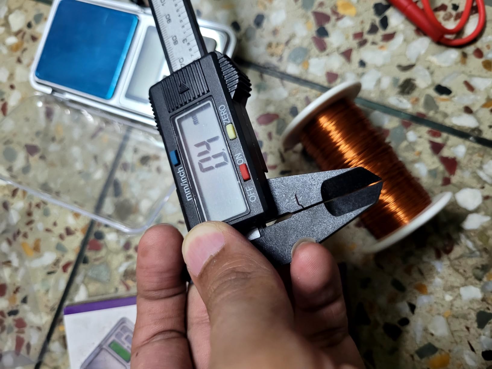 Digital Caliper, 6 inch Micrometer with Large LCD Screen, Inch and ...