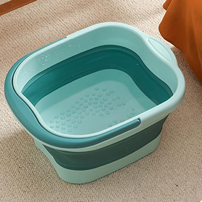 Foldable Foot Soak Bowl for Spa - Large Soaking Tub Bucket With ...