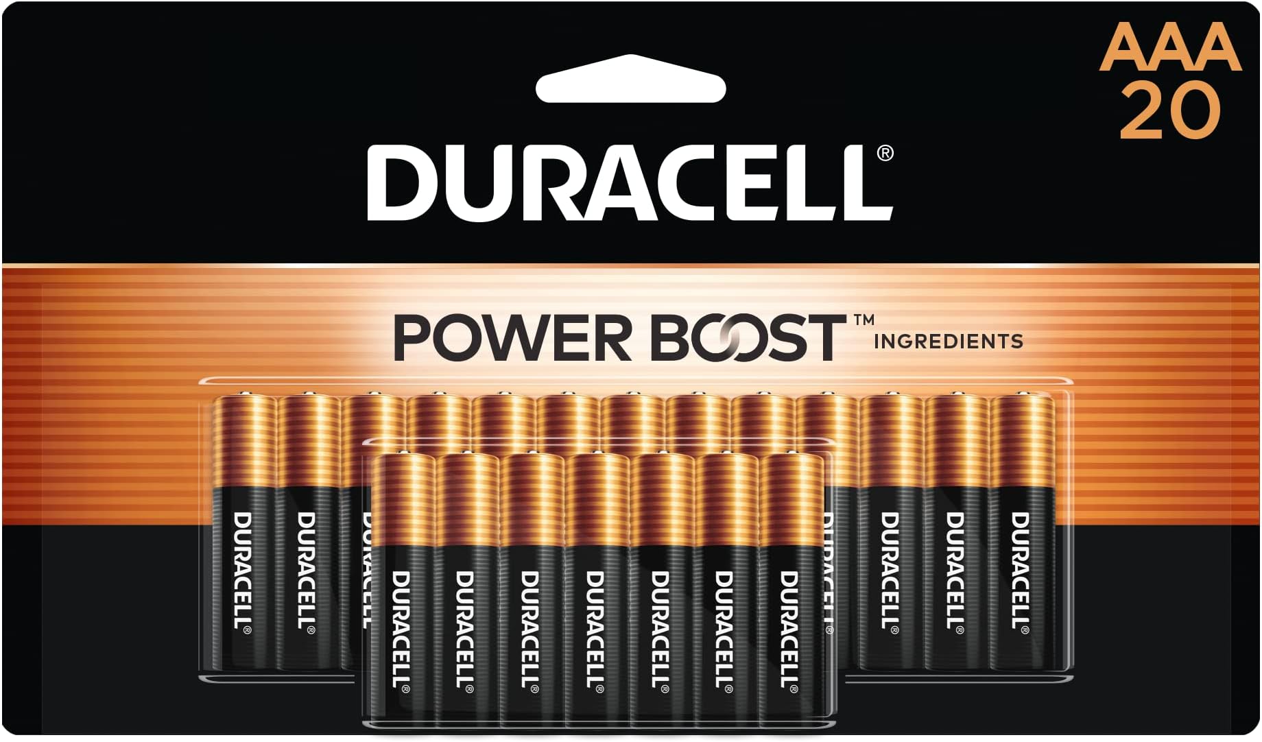 Duracell - CopperTop AAA Alkaline Batteries - long lasting, all-purpose ...