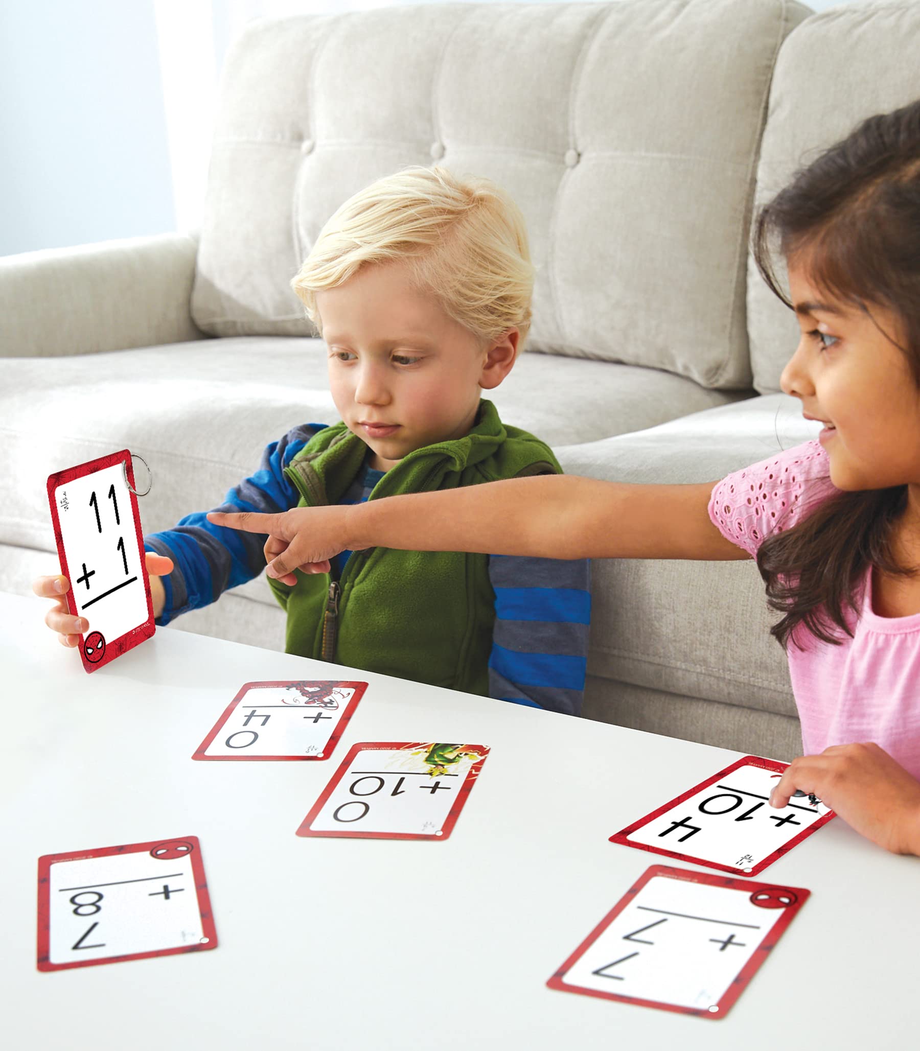 Snapklik.com : Marvel Math Flash Cards For Kids Ages 4-8, Math Fact ...