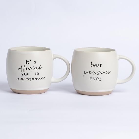 Amazon.com: TERESA'S TEASET Coffee Mug Set of 2 (10 oz), “It's official ...
