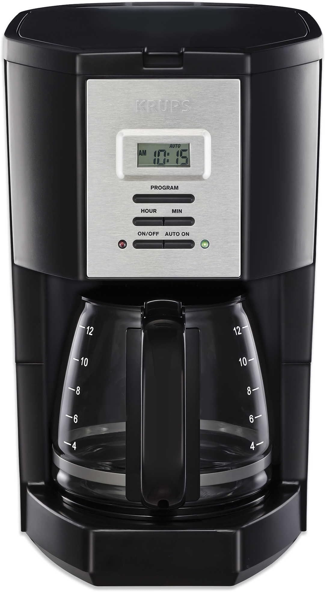 Amazon.com: Chefman RJ14-12-P 12 Cup Programmable Coffee Maker, Black ...