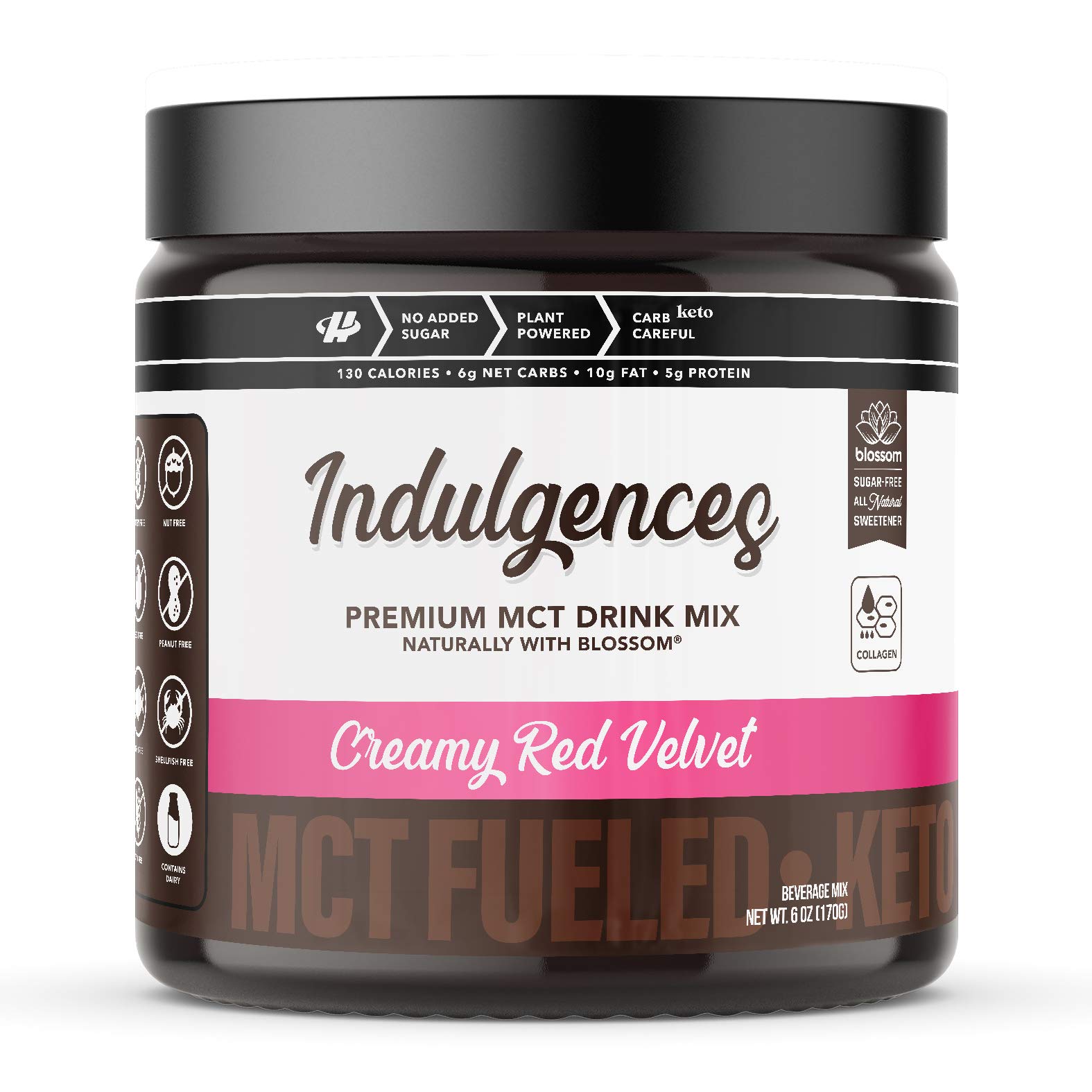 Indulgences Creamy Red Velvet Premium Mct Drink Mix Keto Friendly | Desertcart INDIA