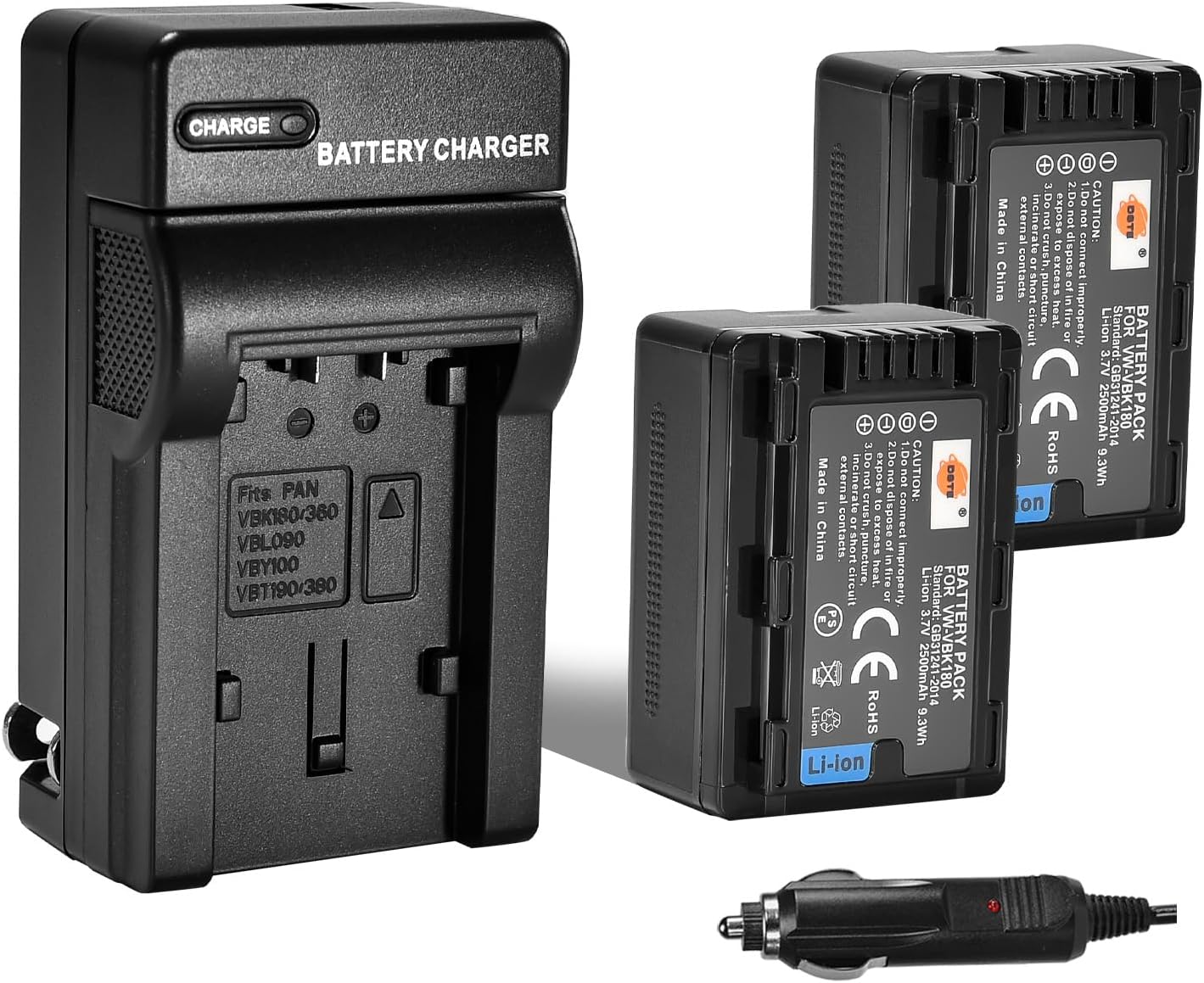 Amazon.com : DSTE Replacement for DMW-BMB9 DMW-BMB9E Battery + DC108 ...