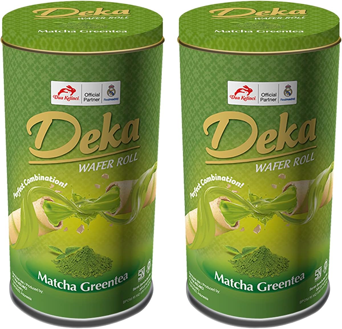 Amazon.com: Deka Wafer Roll Matcha - 2 x 360 g : Grocery & Gourmet Food