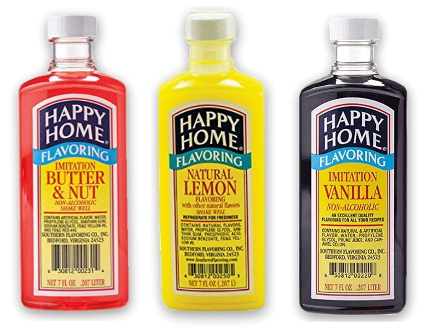 Amazon.com : Happy Home Imitation Flavoring Variety Pack - [1] Vanilla ...
