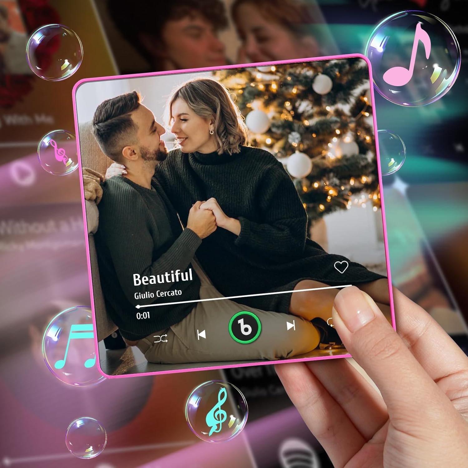 Custom Music Album Fridge Magnet with Photo Personalized Music ...