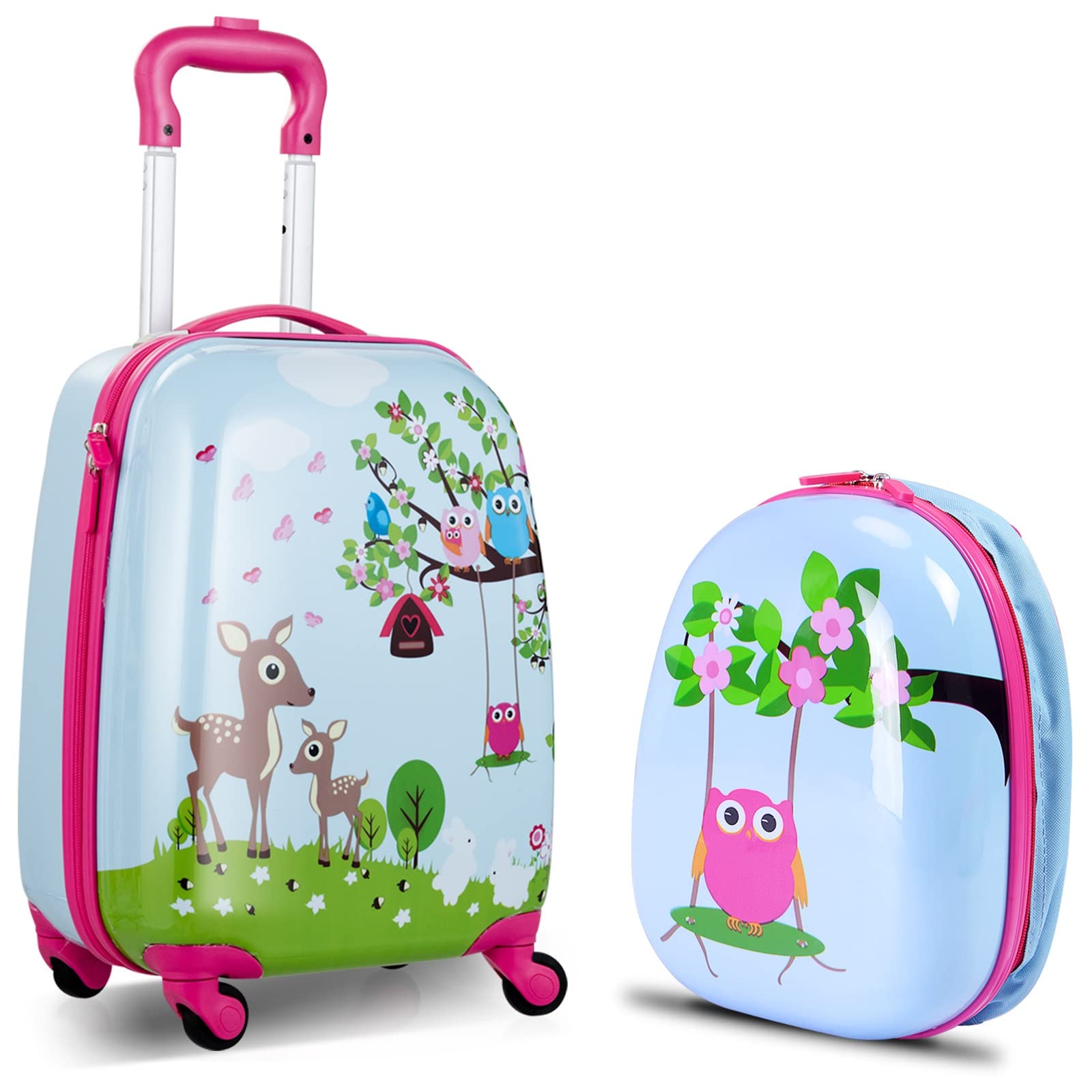 Amazon.com | Olakids Kid Luggage Set, 12’’ Travel Backpack and 16 ...