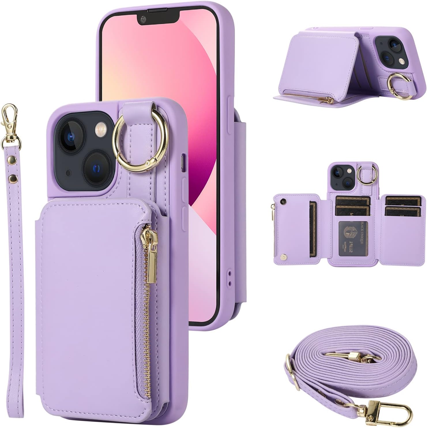 Amazon.com: Furiet Wallet Case for iPhone 14 Plus 6.7 inch Leather ...