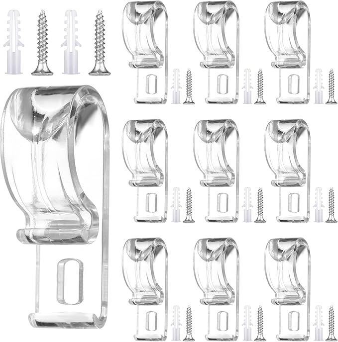 Amazon.com: Barydat 20 Sets Roller Shade Clear Safety Chain and Cord ...