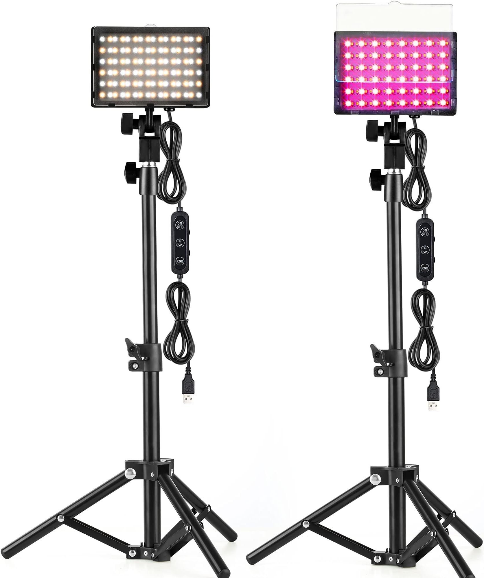 Amazon.com : Torjim RGB Photography Video Lighting, Studio Lights with ...
