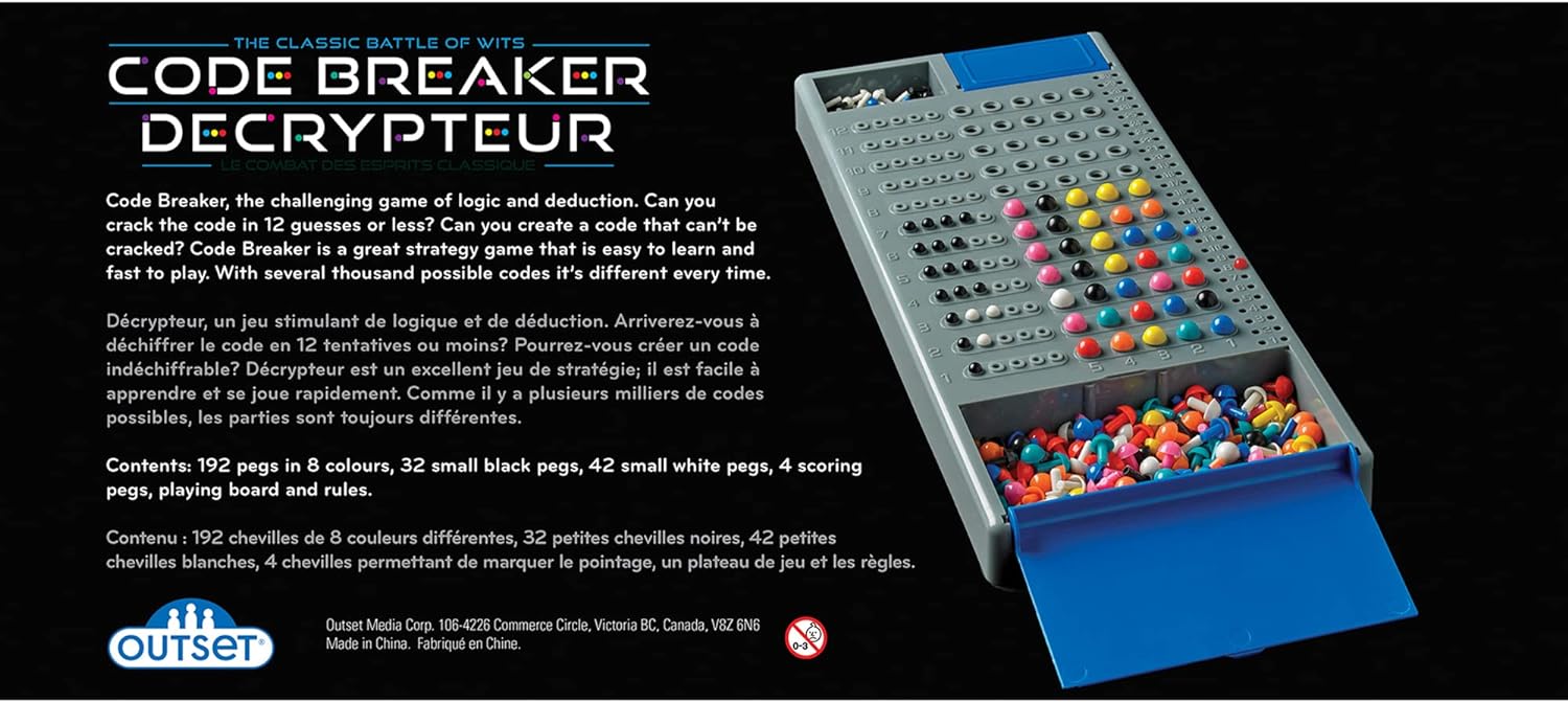 Outset Media Code Breaker – La clásica batalla de ingenio, lógica y ...