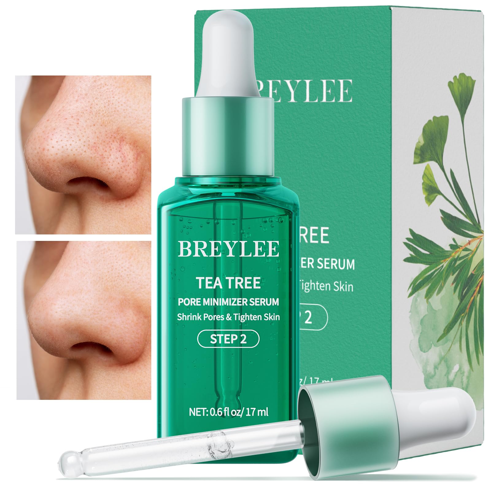 Amazon.com: Pore Minimizer Serum， BREYLEE Pore Refining Serum for Face ...