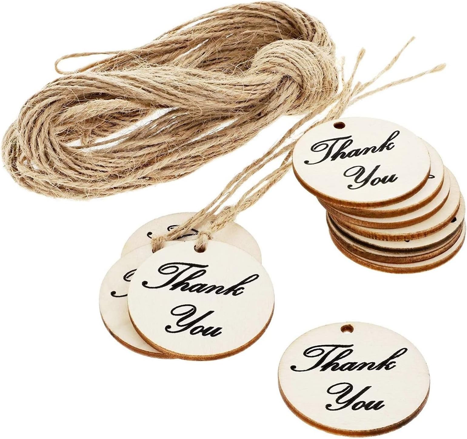Amazon.com : Bliss Collections Thank You Gift Tags, Modern Calligraphy ...