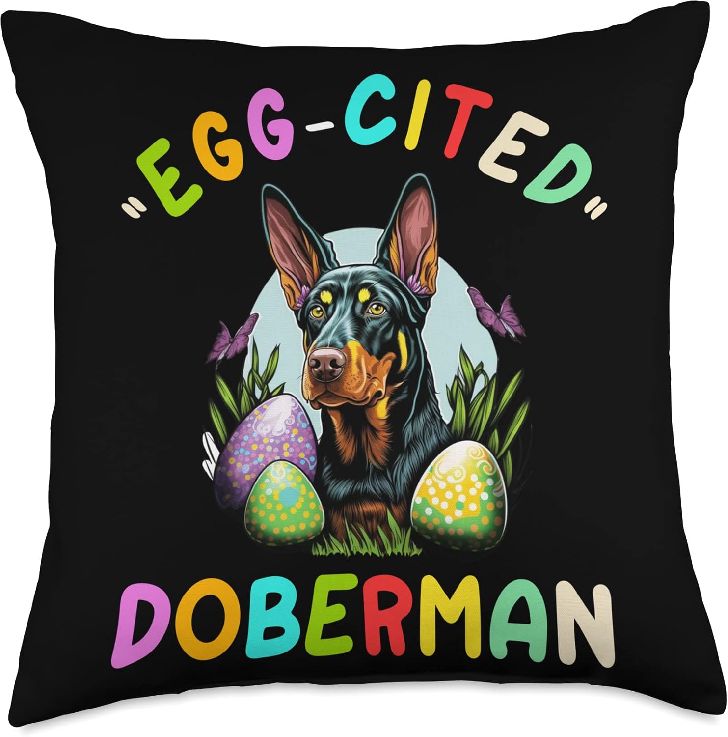 Amazon.com: doberman fans of chocolate egg hunt Doberman Lovers Costume ...